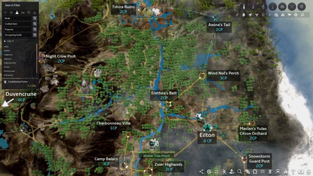 Mountain of Eternal Winter (Everfrost) Maps & Nodes | GrumpyG