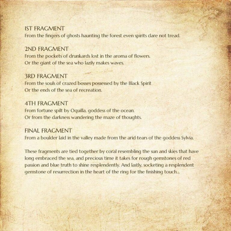 BDO Rich Merchant’s Ring: +5% Marketplace Buff | GrumpyG